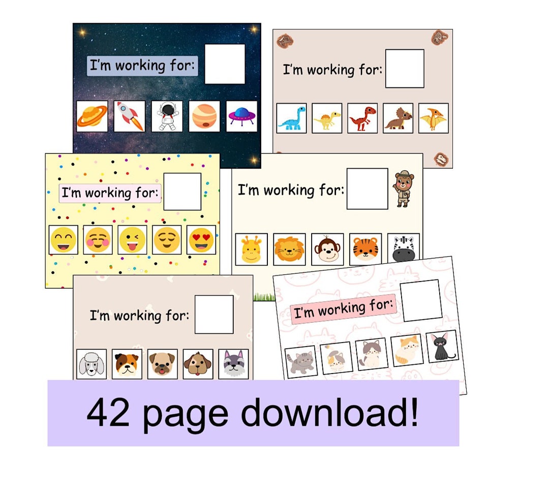 Reward Charts • Token Boards • Incentive Charts • Behavior Charts ...