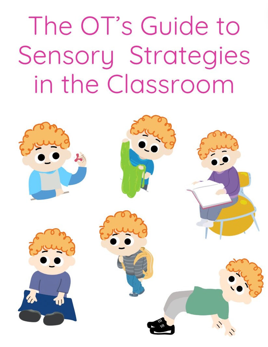 Classroom Sensory Strategies Handout: Occupational Therapy (PDF) - Etsy