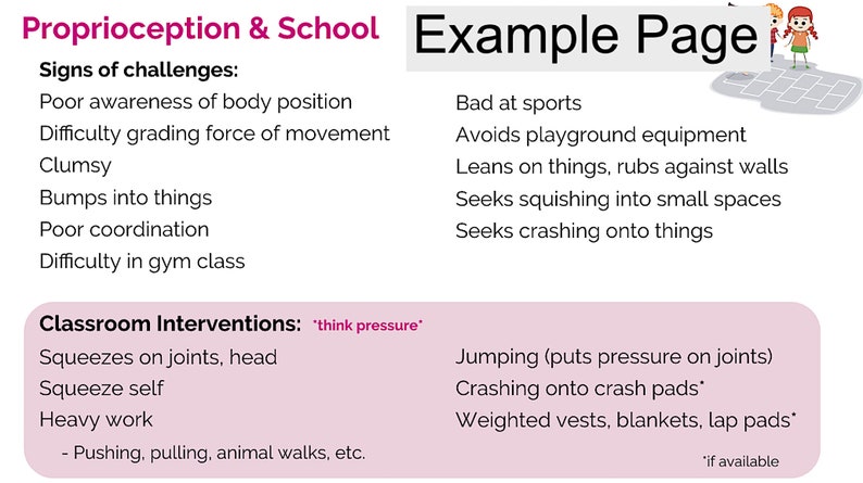 Sensory Processing and School Quick Guide • Sensory Processing ...