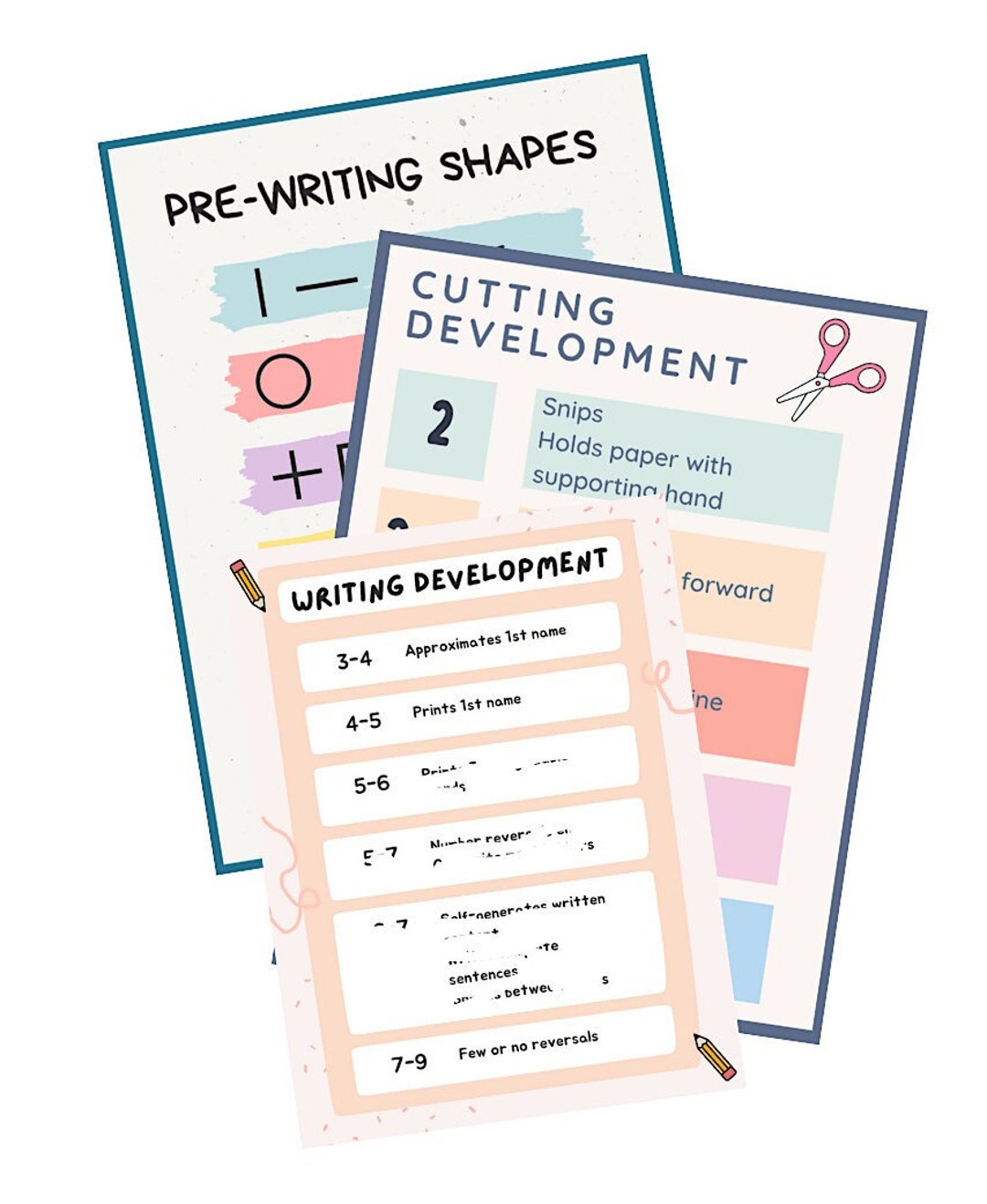 Fine Motor Development Chart