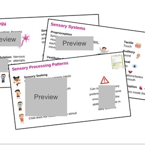 Sensory Processing and School Quick Guide • Sensory Processing ...