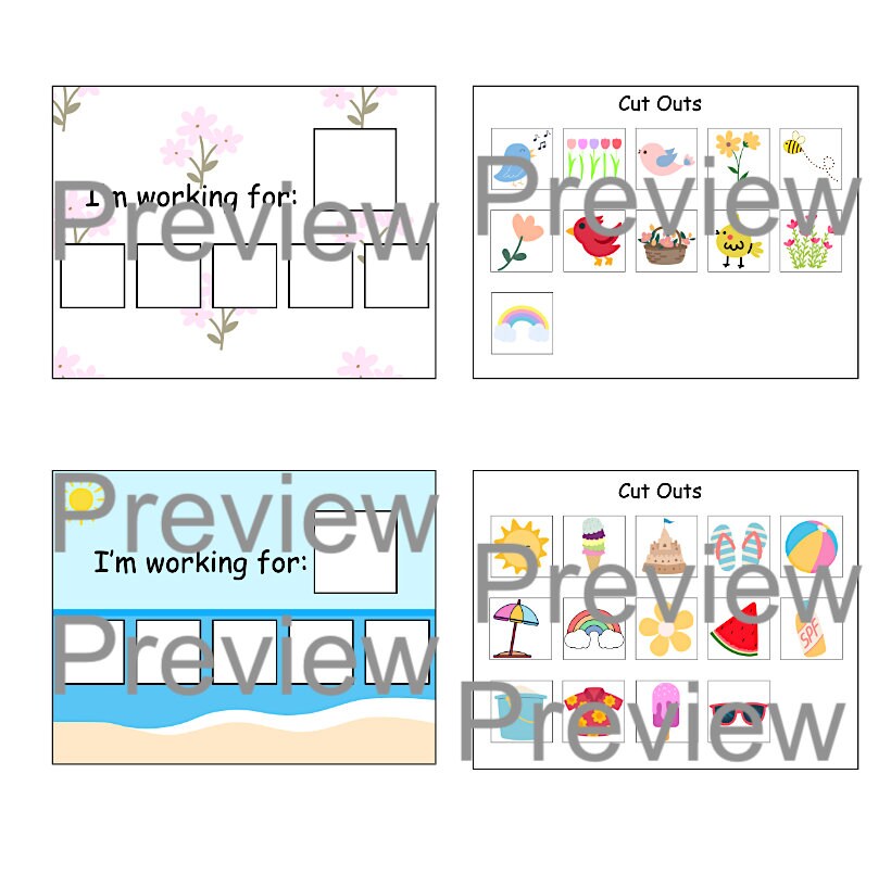 Reward Charts • Token Boards • Incentive Charts • Behavior Charts ...