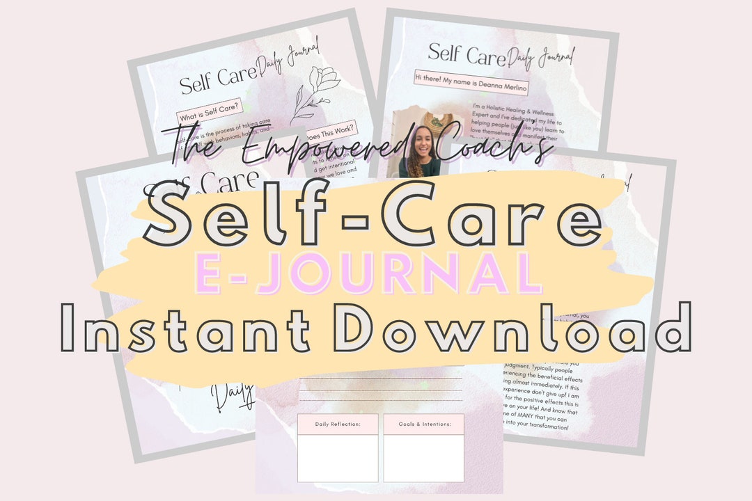 Self Care E-journal, Guided Meditation Plus Journal Prompts & More! - Etsy