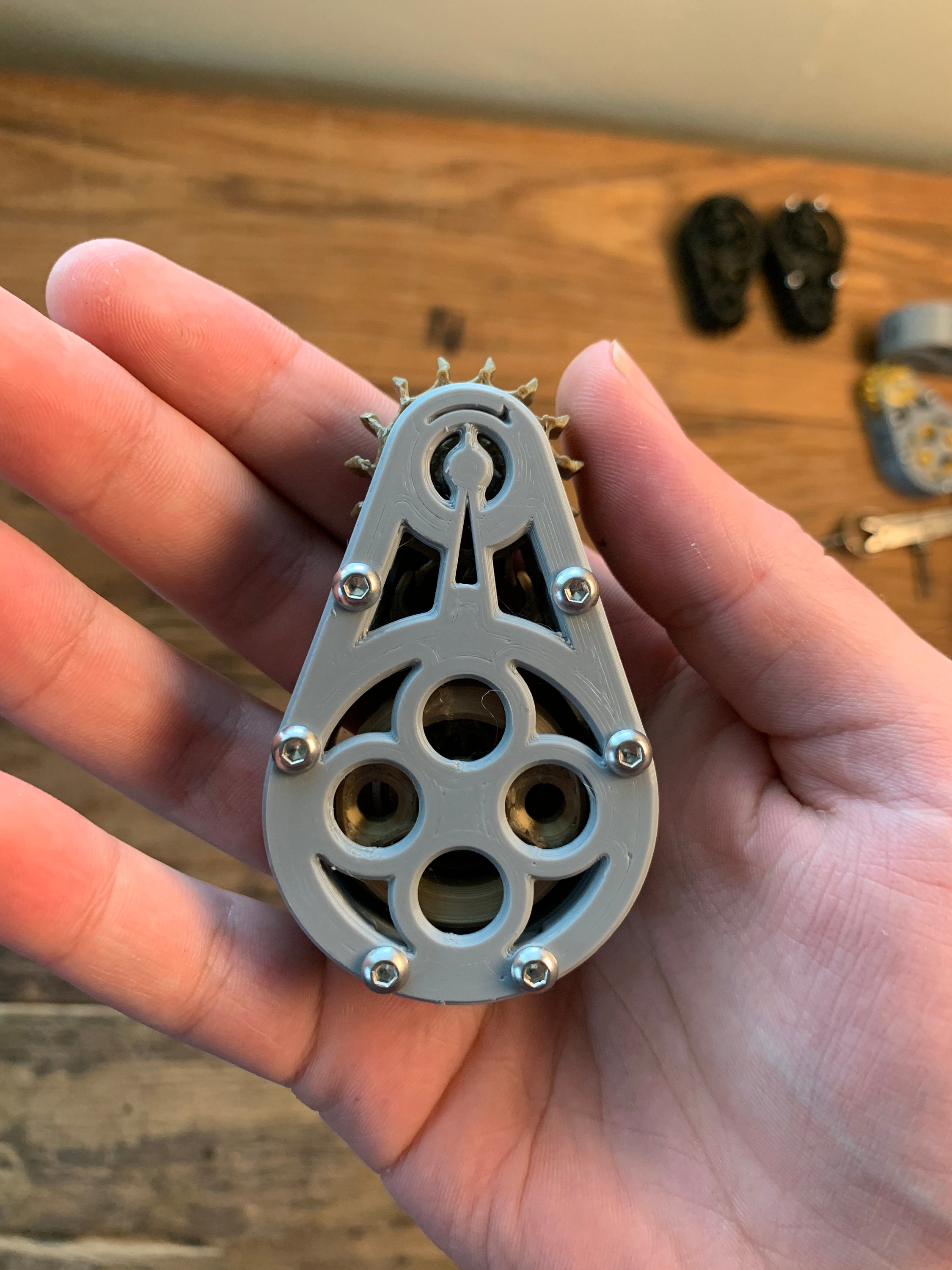 Clockwork Fidget Toy Mechanical Fidget Watch Escapement Hand Powered - Etsy