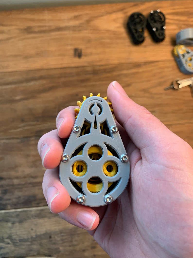 Clockwork Fidget Toy Mechanical Fidget Watch Escapement Hand Powered - Etsy