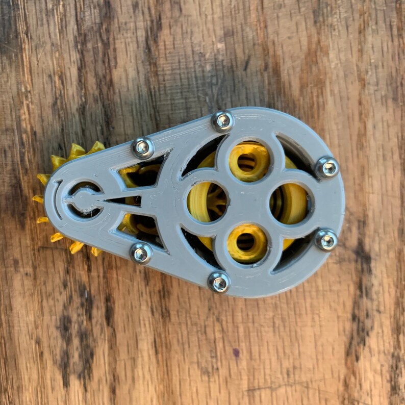 Clockwork Fidget Toy Mechanical Fidget Watch Escapement Hand Powered - Etsy