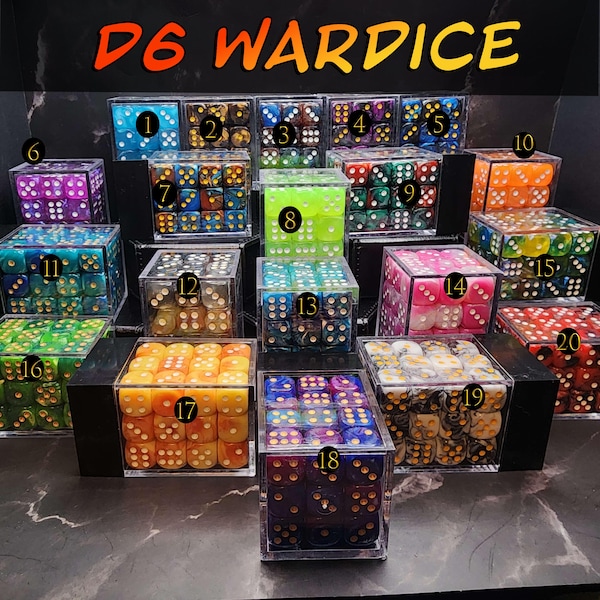 D6 Pip Set - Etsy