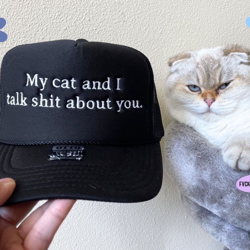 Funny Cat Hat - Etsy