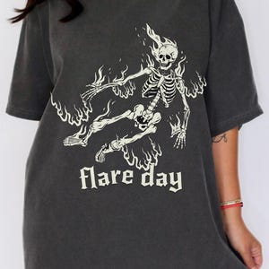 Flare Day Shirt Fibromyalgia Gift Endometriosis Tee Multiple Sclerosis ...