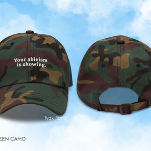 Ableism Hat Disability Pride Chronic Illness Gift Autism Awareness ...