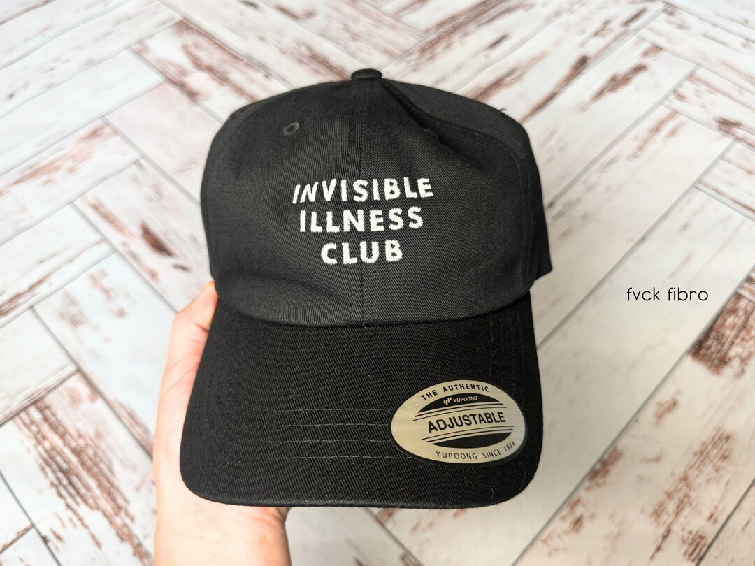 Invisible Illness Club Hat Chronic Illness Gift Spoonie Fibromyalgia ...
