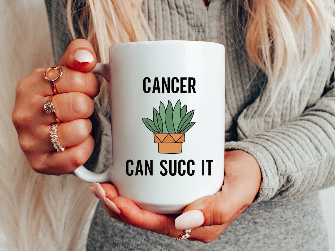 Funny Cancer Mug Breast Cancer Support Present Ovarian Cancer Gift Lung ...