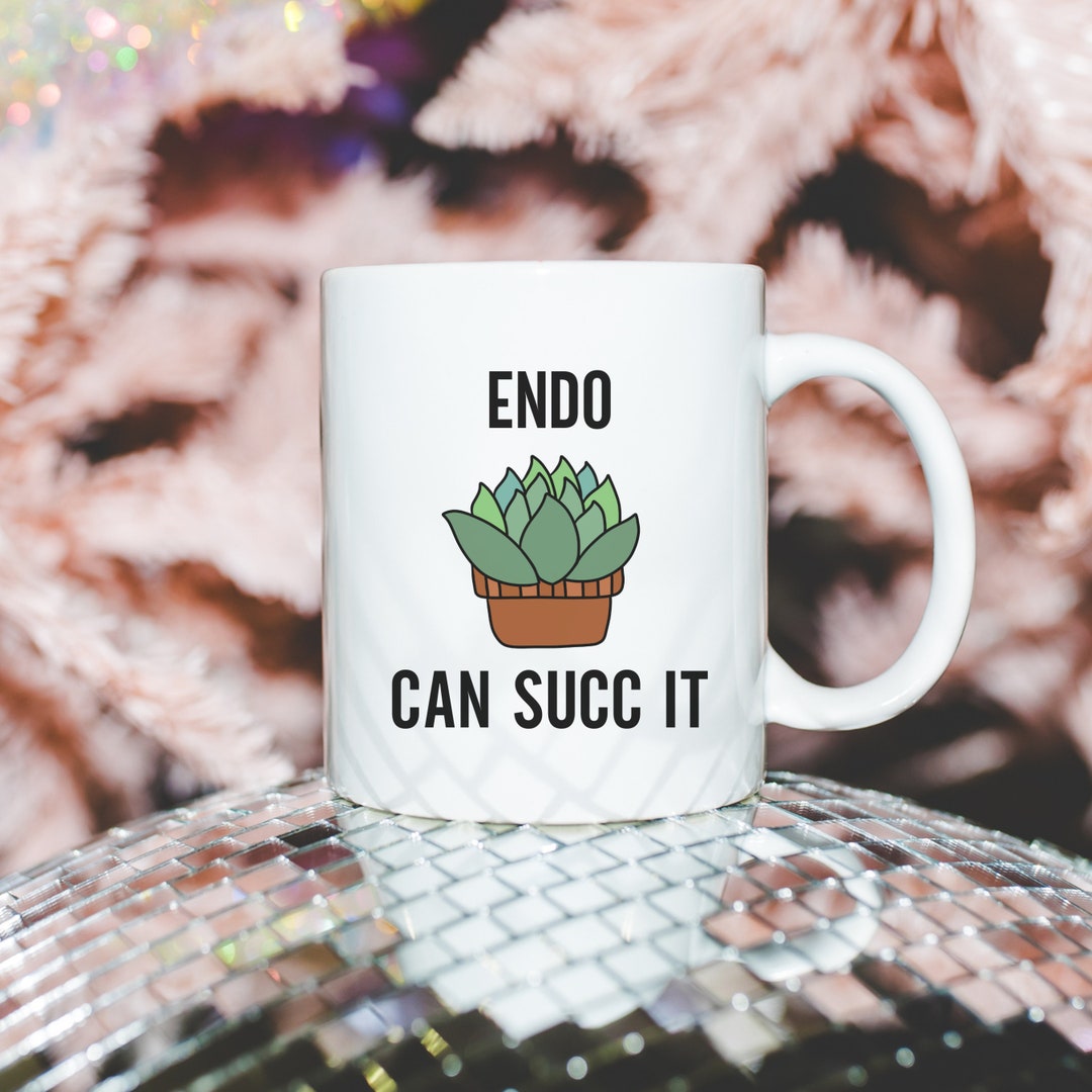 Funny Endo Mug Gift for Endometriosis Awareness Snarky Mug Support Cup ...