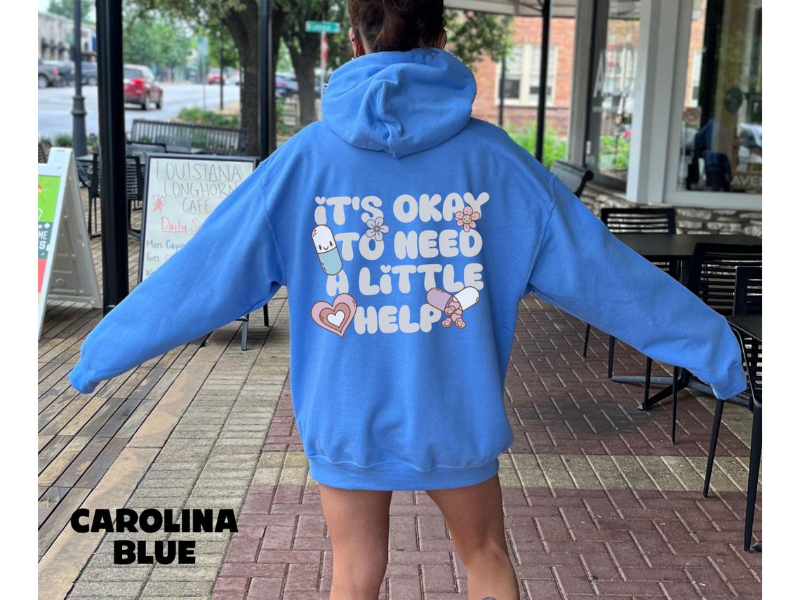 Mental Health Hoodie Depression Bipolar Disorder ADHD Awareness ...