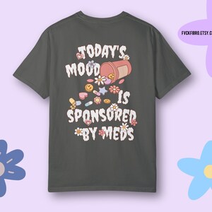 Funny Medication T-shirt Mental Health Gift Depression Antidepressants ...