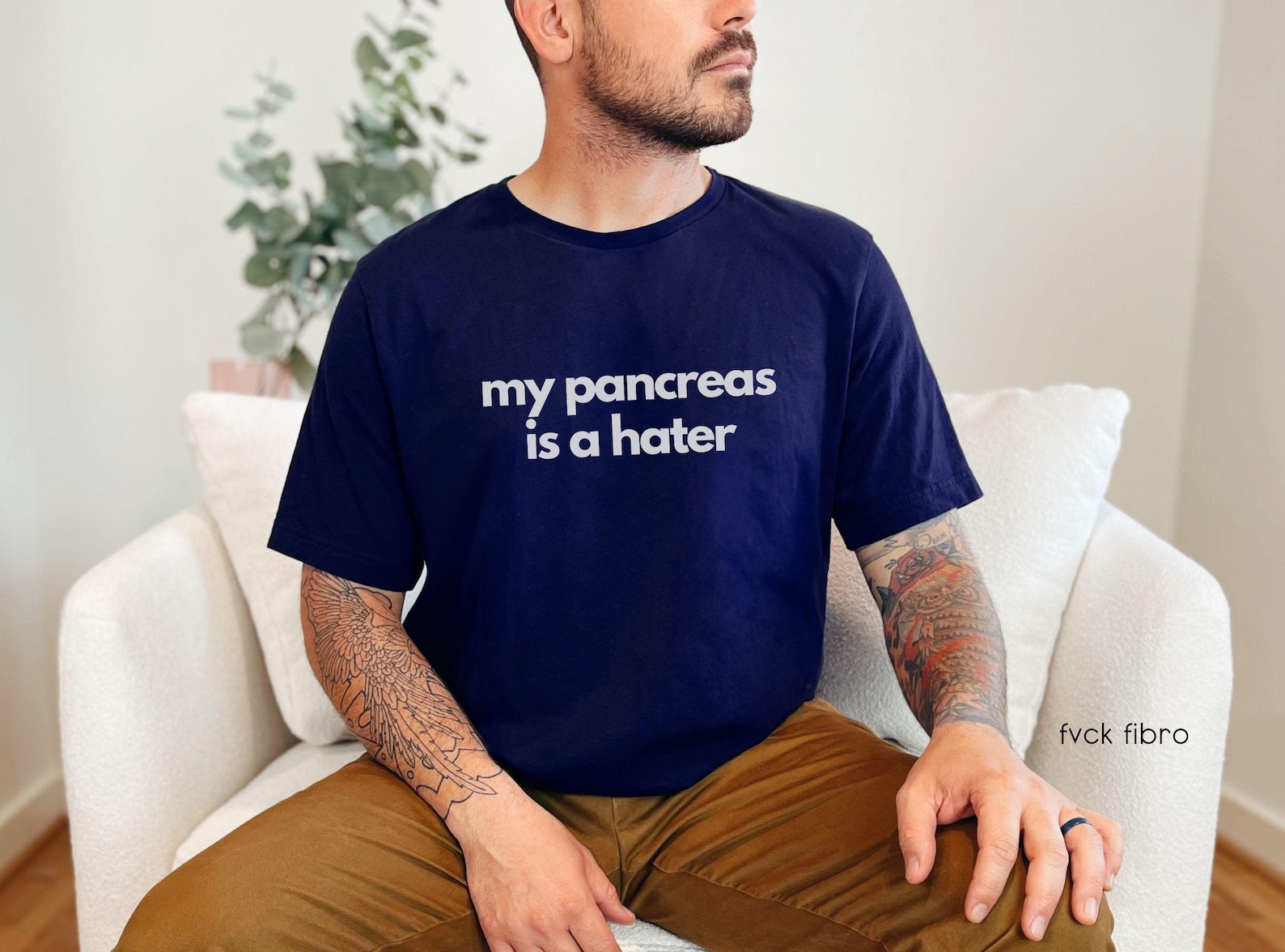 Funny Pancreas T-shirt My Pancreas is A Hater Type 1 Diabetes Gift ...