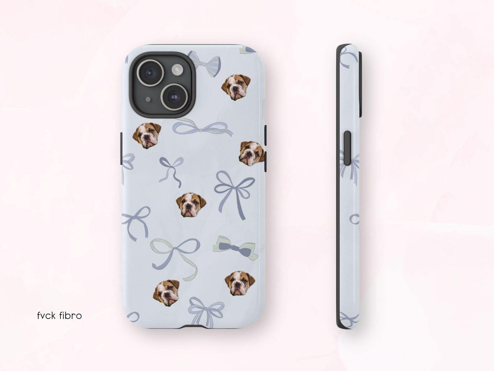Custom Coquette Pet Portrait Cell Phone Case Girly Girl iPhone Cases ...