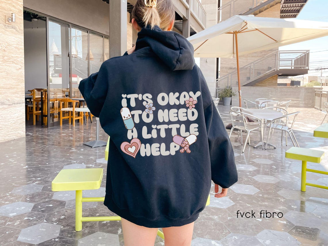Mental Health Hoodie Depression Bipolar Disorder ADHD Awareness ...