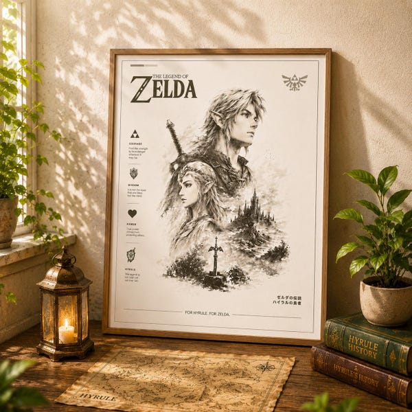 Poster Zelda Prints - Etsy