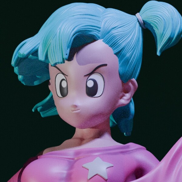 Dragon Ball Bulma Figure - Etsy