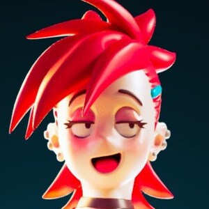 Or-franke Fanart 3D Printed Resin Statue Painted or Garage/model Kit ...