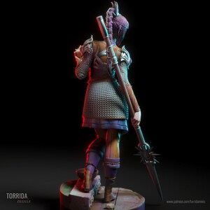 TOR-BGIII SH Fanart 3D Printed Statue Painted or Garage/model Kit ...