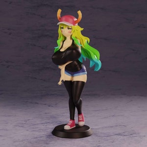 Pba-luc Fanart 3D Printed Statue Painted or Garage/model Kit Designed ...