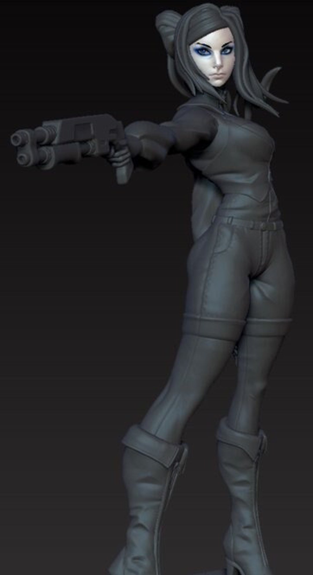 Pf1-rel Fanart 3D Printed Resin Statue Painted or Garage/model Kit ...