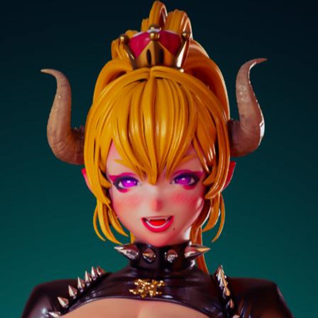 Or-princessb Fanart 3D Printed Resin Statue Painted or Garage/model Kit ...