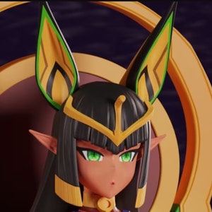 Pba-sekhmet Fanart 3D Printed Statue Painted or Garage/model Kit ...