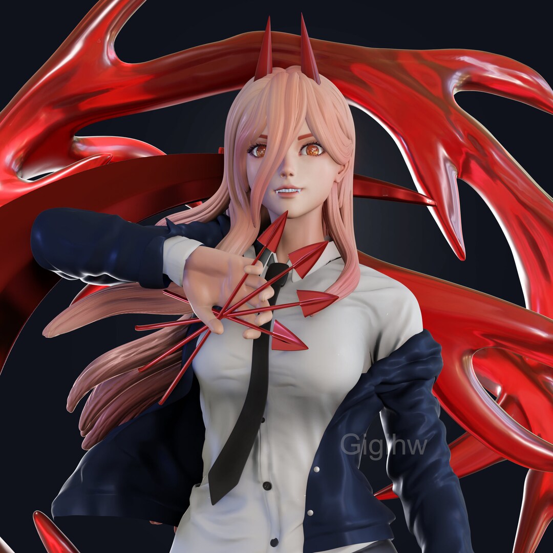 Ghw-power Fanart 3D Printed Statue Painted or Garage/model Kit Designed ...