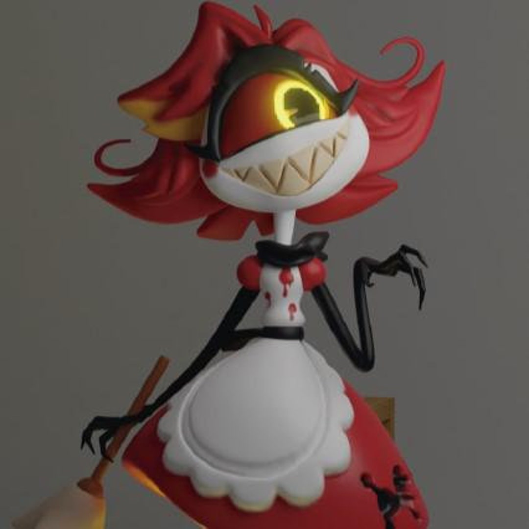 Ahk-hh-nifty Fanart 3D Printed Resin Statue Painted or Garage/model Kit ...
