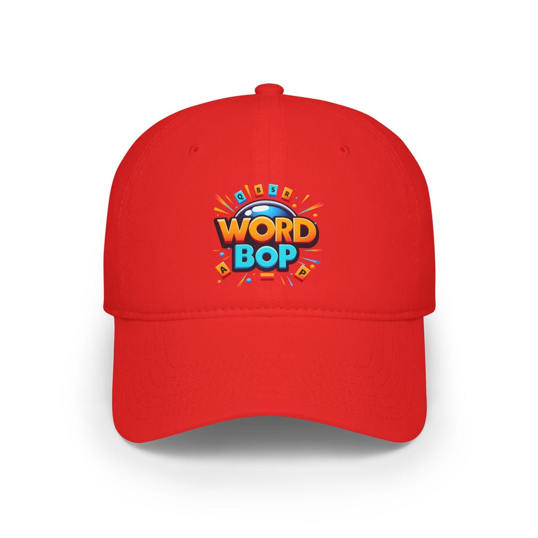 Word Bop Game Hat - Unisex Snapback Gamer Cap - Etsy