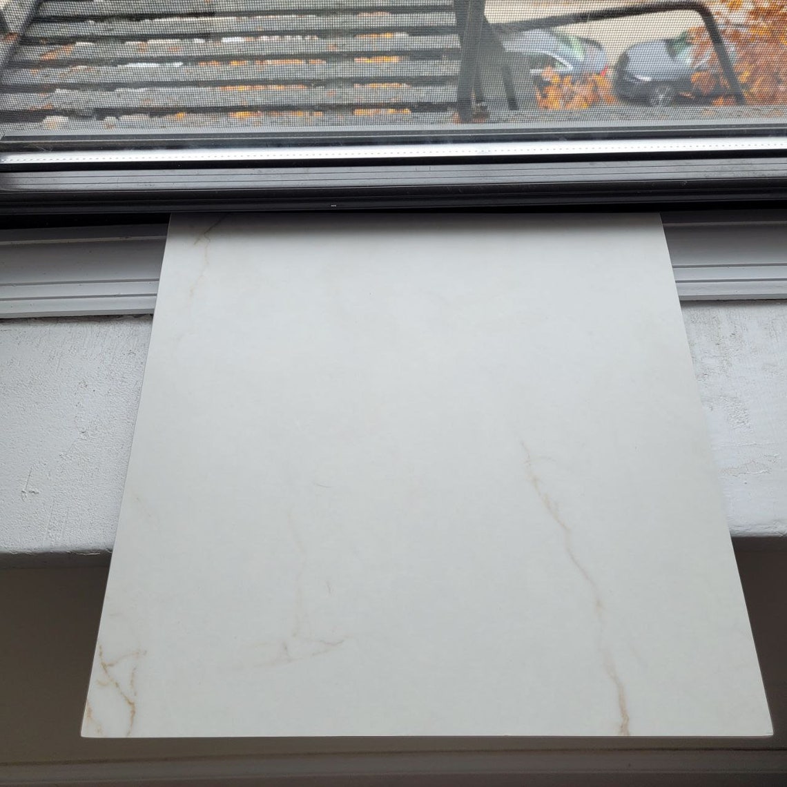 Custom Floating Vanity With White Oak Rounded Reeds Front 48 - Etsy