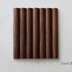 Natural WOOD SAMPLES: Solid Wood, Walnut, White Oak, Rounded Reeds - Etsy