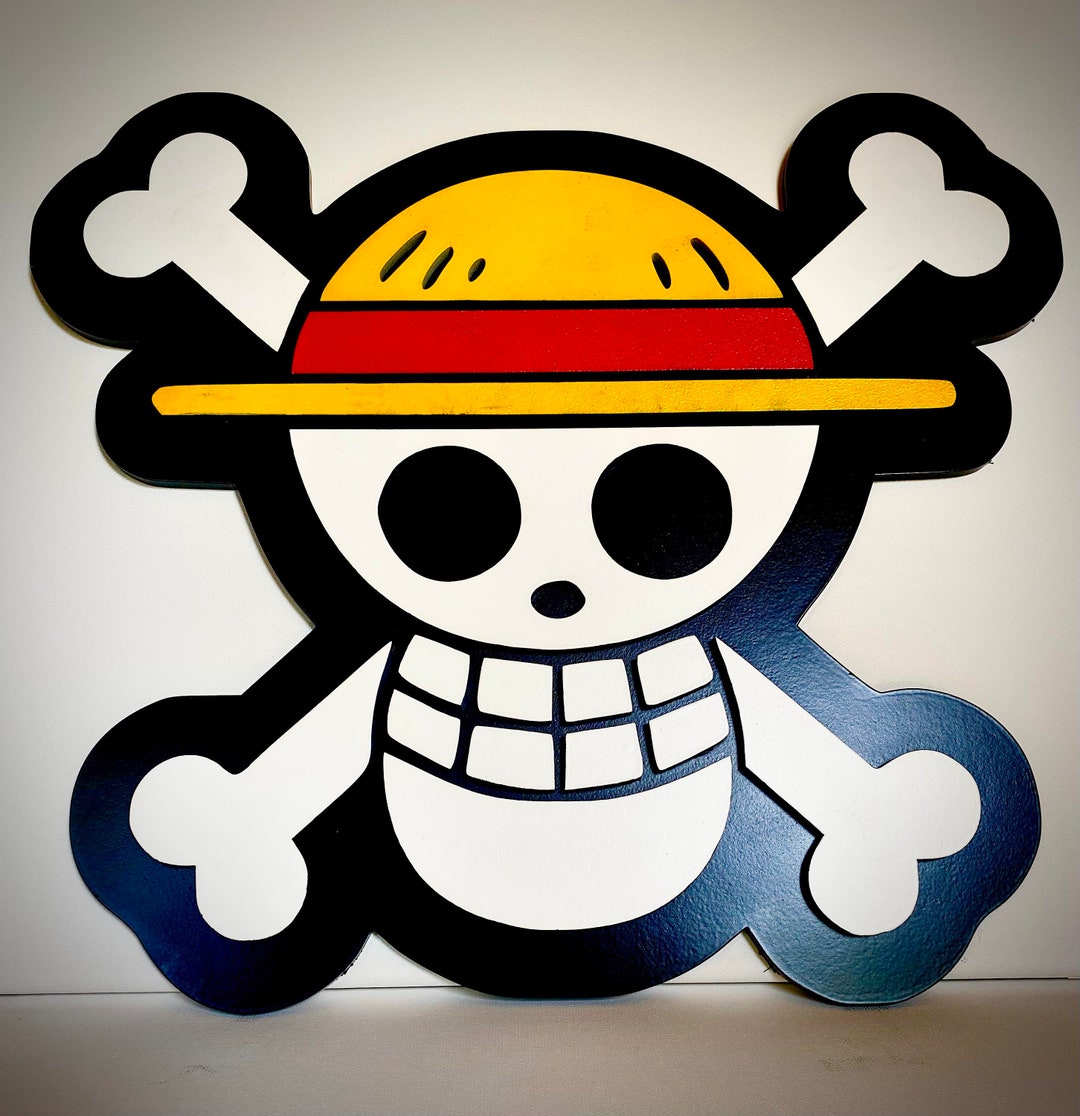 One Piece Logo Skull - Etsy
