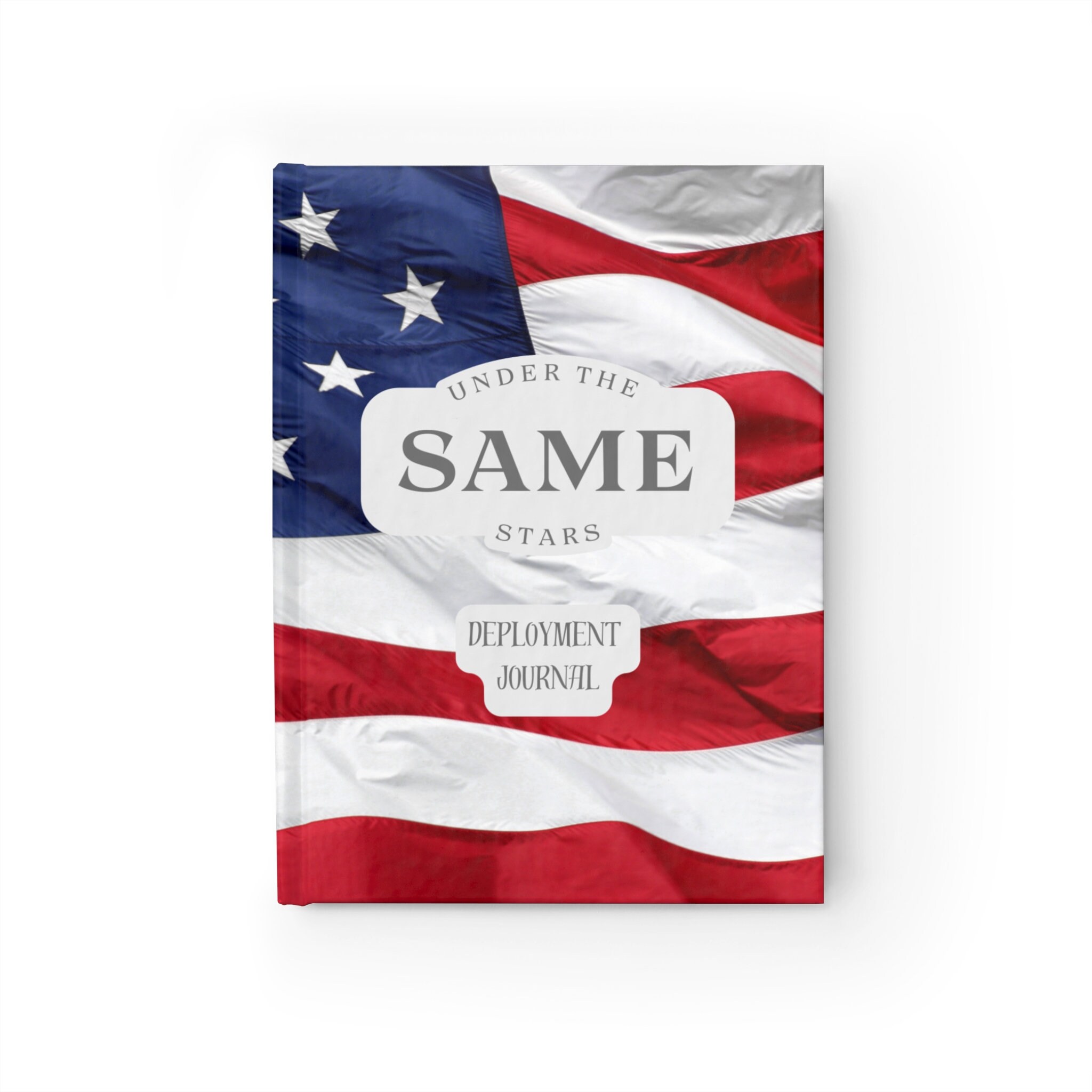 Deployment Journal - Blank - Under the Same Stars Flag - Etsy