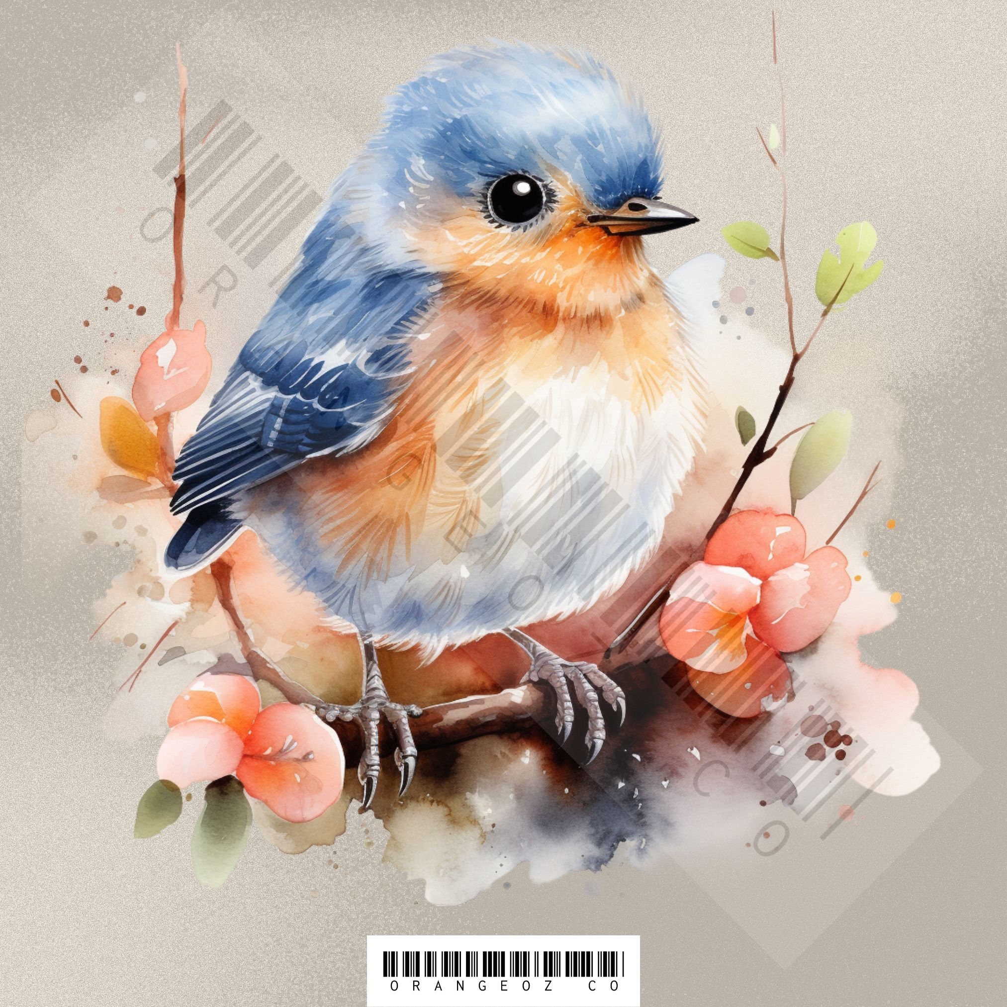 Watercolor Birds Clipart Bundle. Baby Birds Clipart. Birds SVG ...