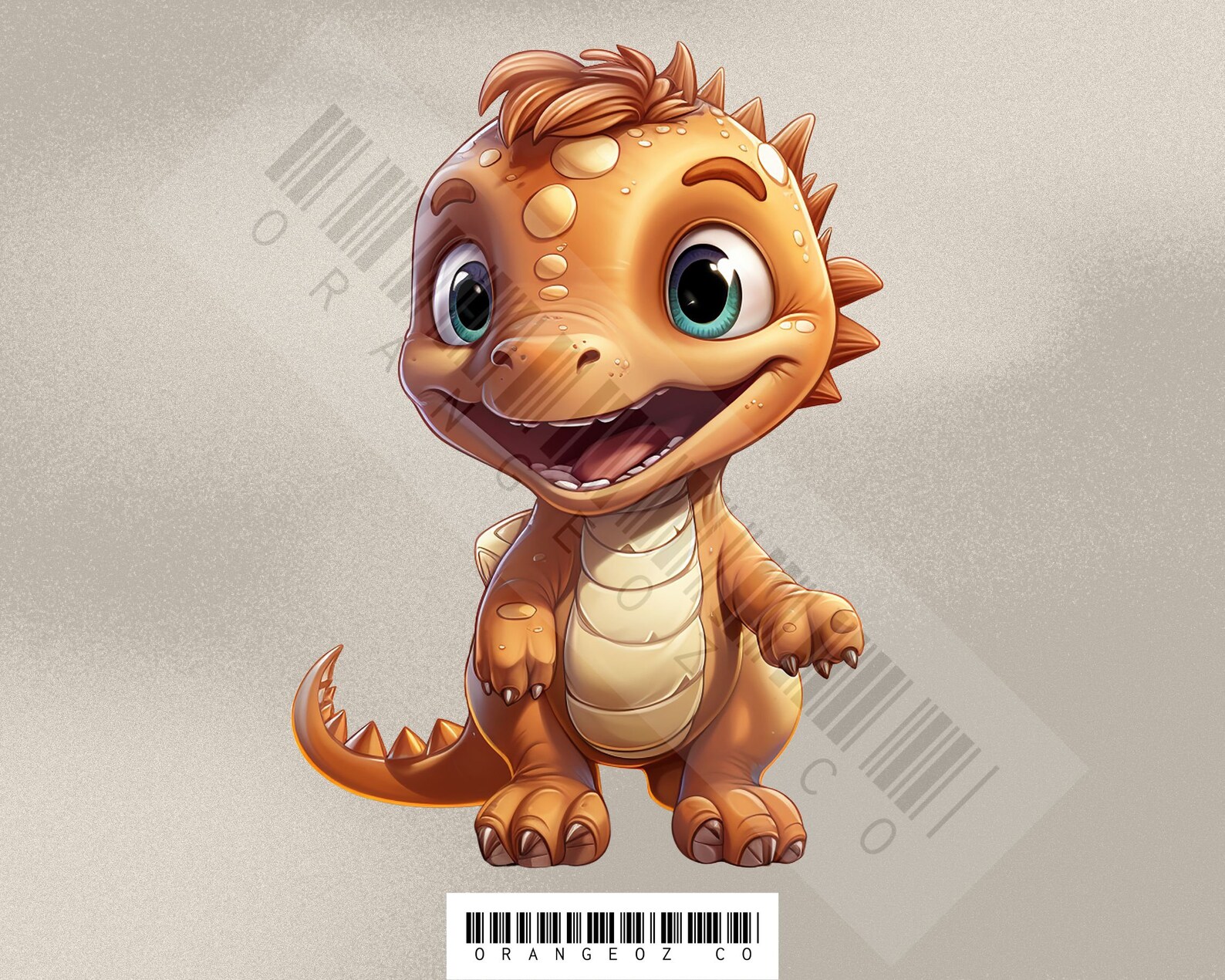 Cute Baby Dinosaurs Clipart Bundle. Dinosaur Clipart Bundle. Cute ...