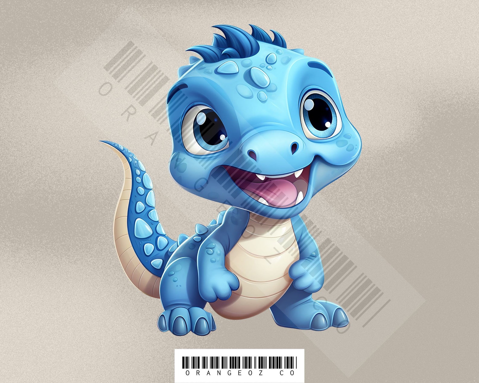 Cute Baby Dinosaurs Clipart Bundle. Dinosaur Clipart Bundle. Cute ...