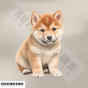 Shiba Inu Puppy Clipart Bundle. Dogs Png. Puppy Png. Pets Clipart ...