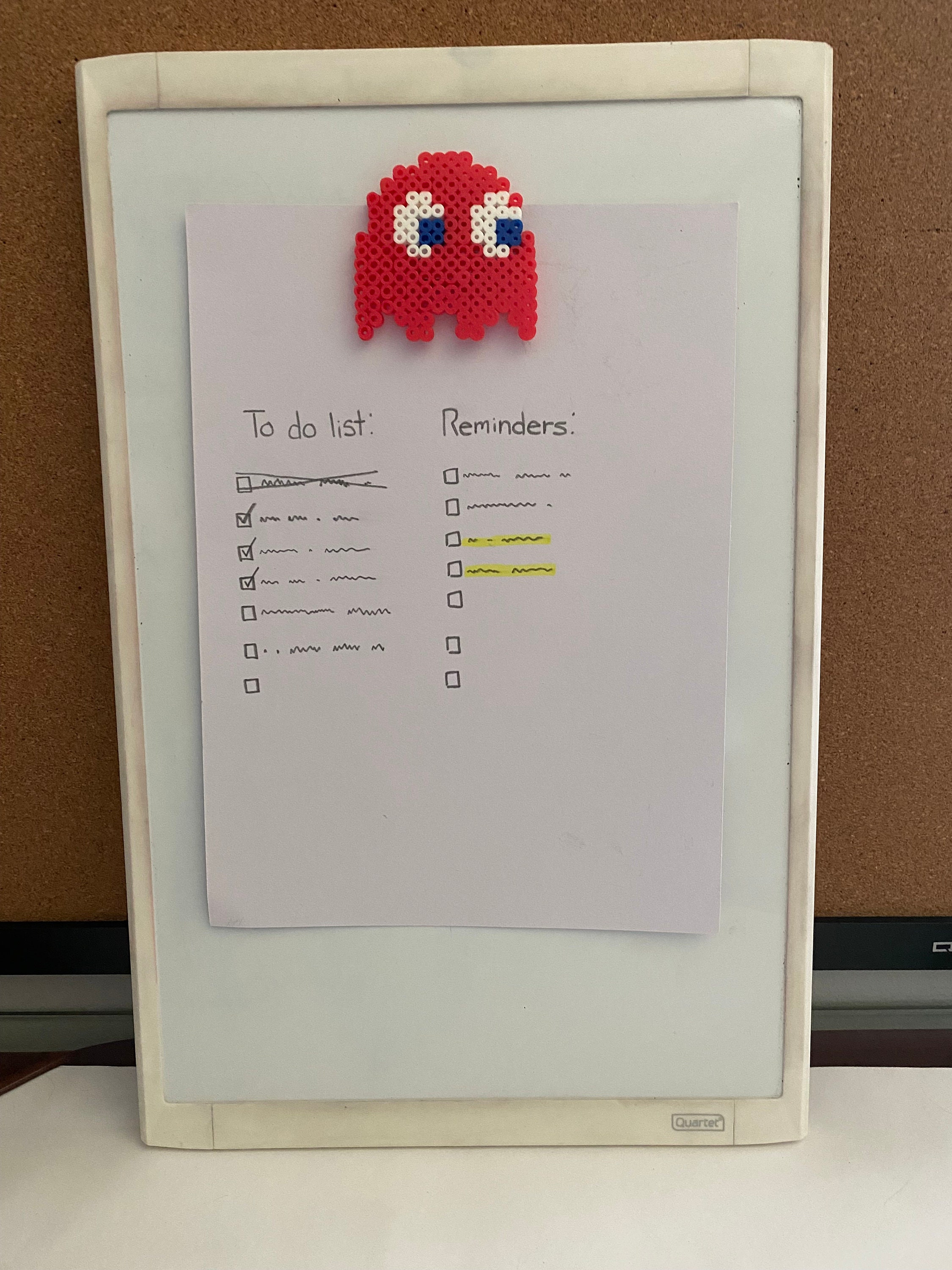 Pac Man Blinky Pixel Magnet - Etsy