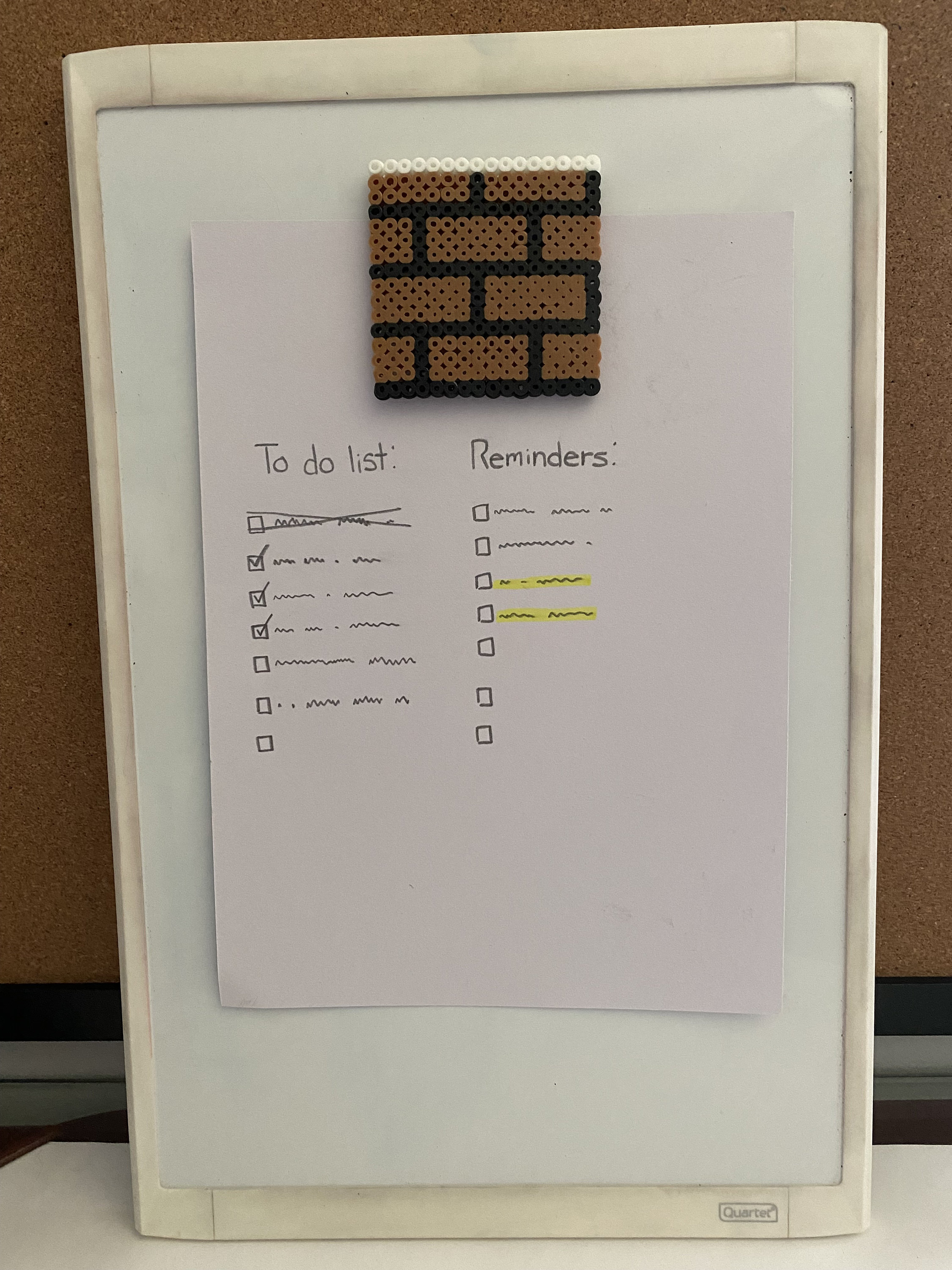 Super Mario Pixel Brick Block Magnet - Etsy
