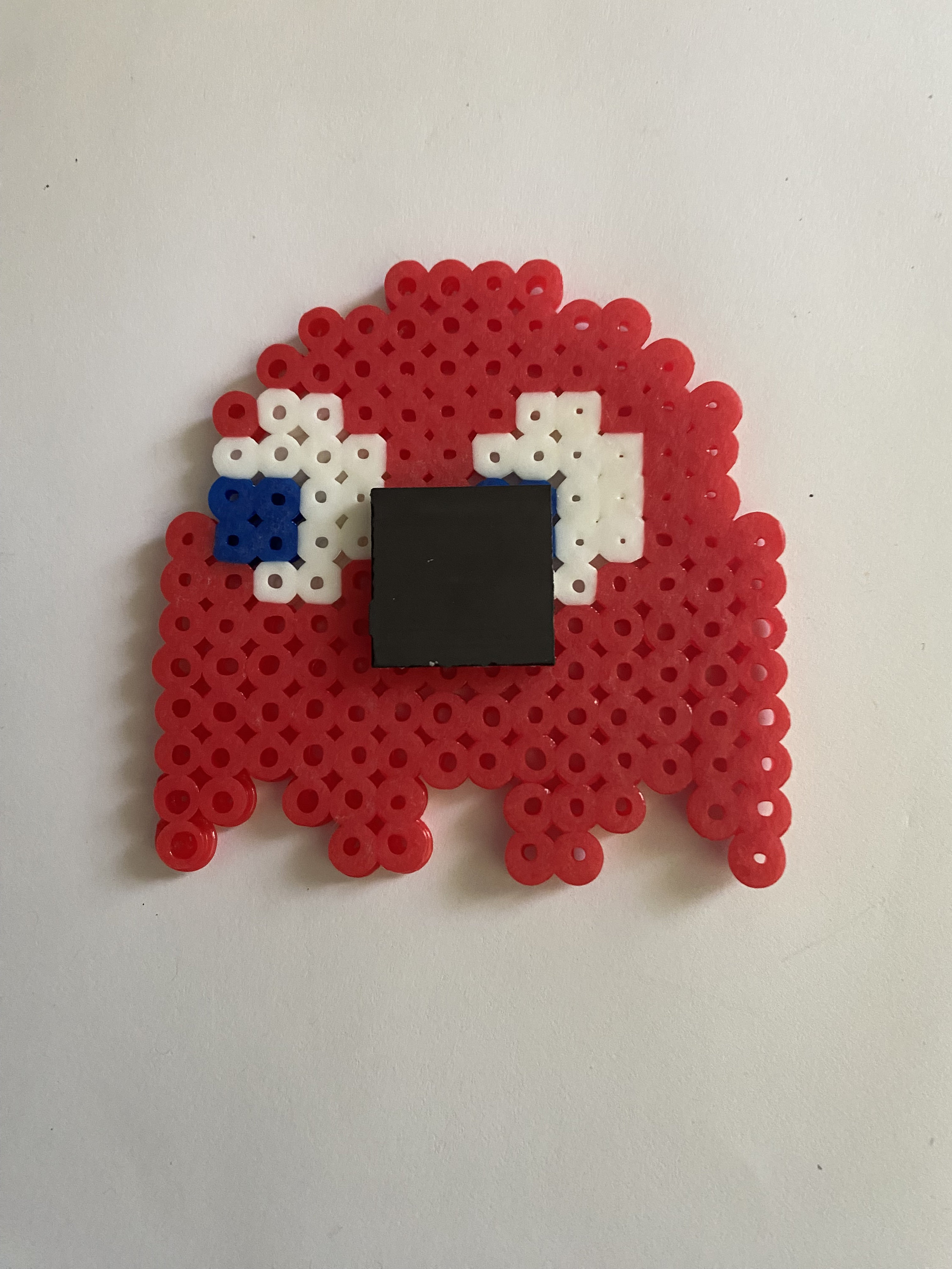 Pac Man Blinky Pixel Magnet - Etsy