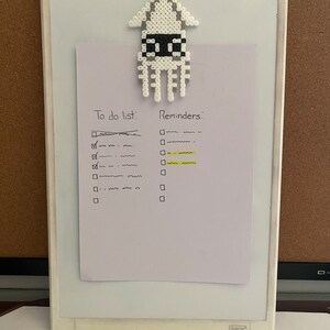 Super Mario Pixel Blooper Magnet - Etsy