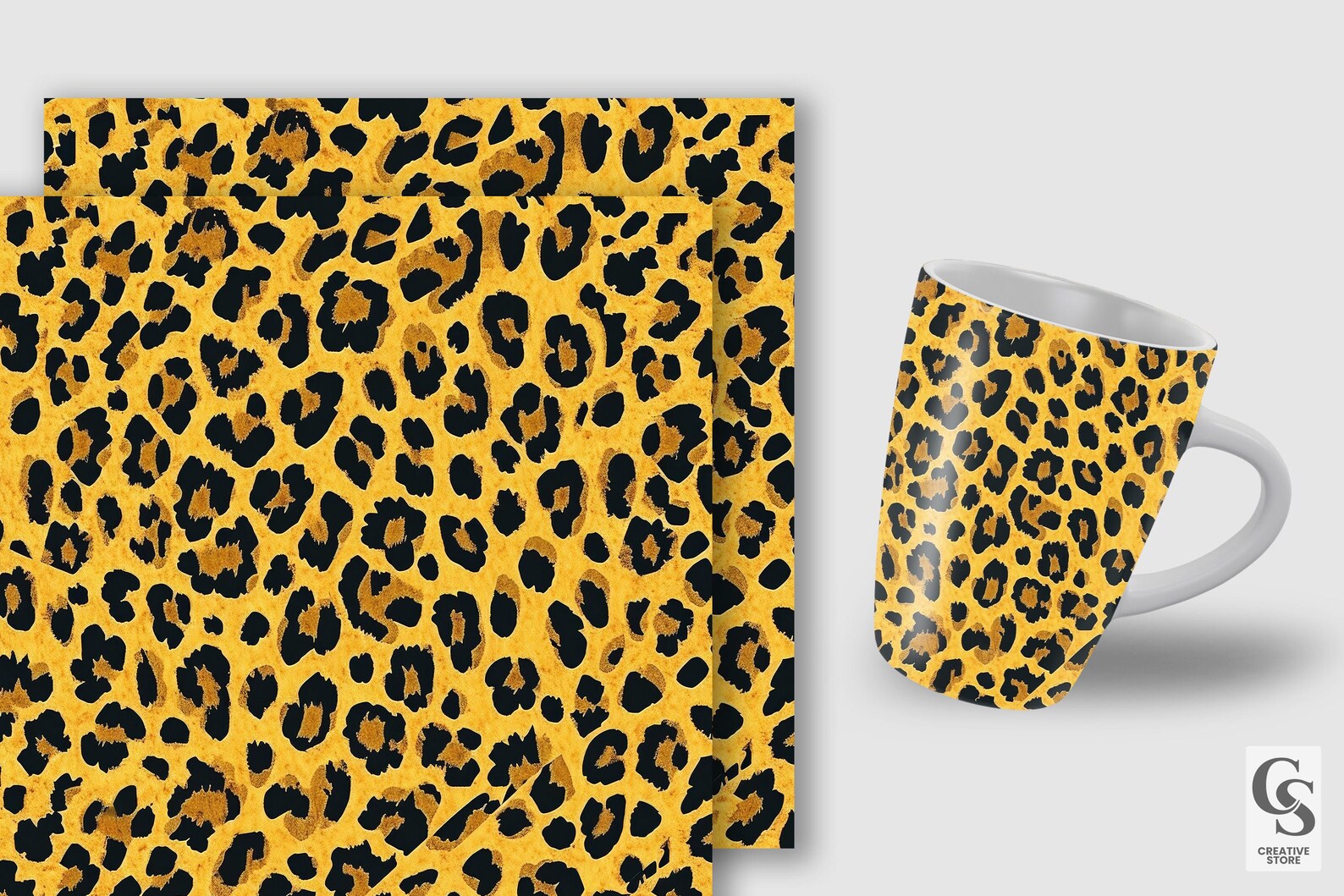 Cheetah Print Seamless Pattern, Leopard Animal Print Digital Papers - Etsy