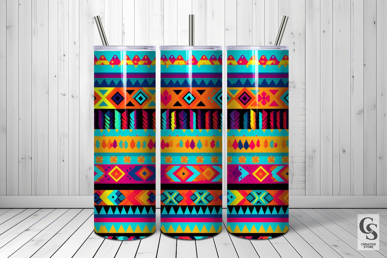Mexican Textile Digital Paper, Traditional Mexican Striped Design ...