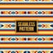 Mexican Textile Digital Paper, Traditional Mexican Striped Design ...