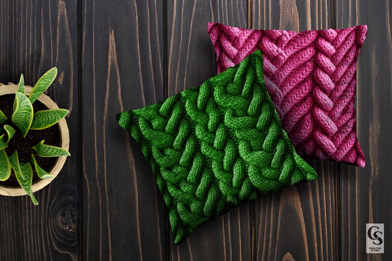 Colorful Knitted Texture Background, Crochet Knit Seamless Patterns - Etsy