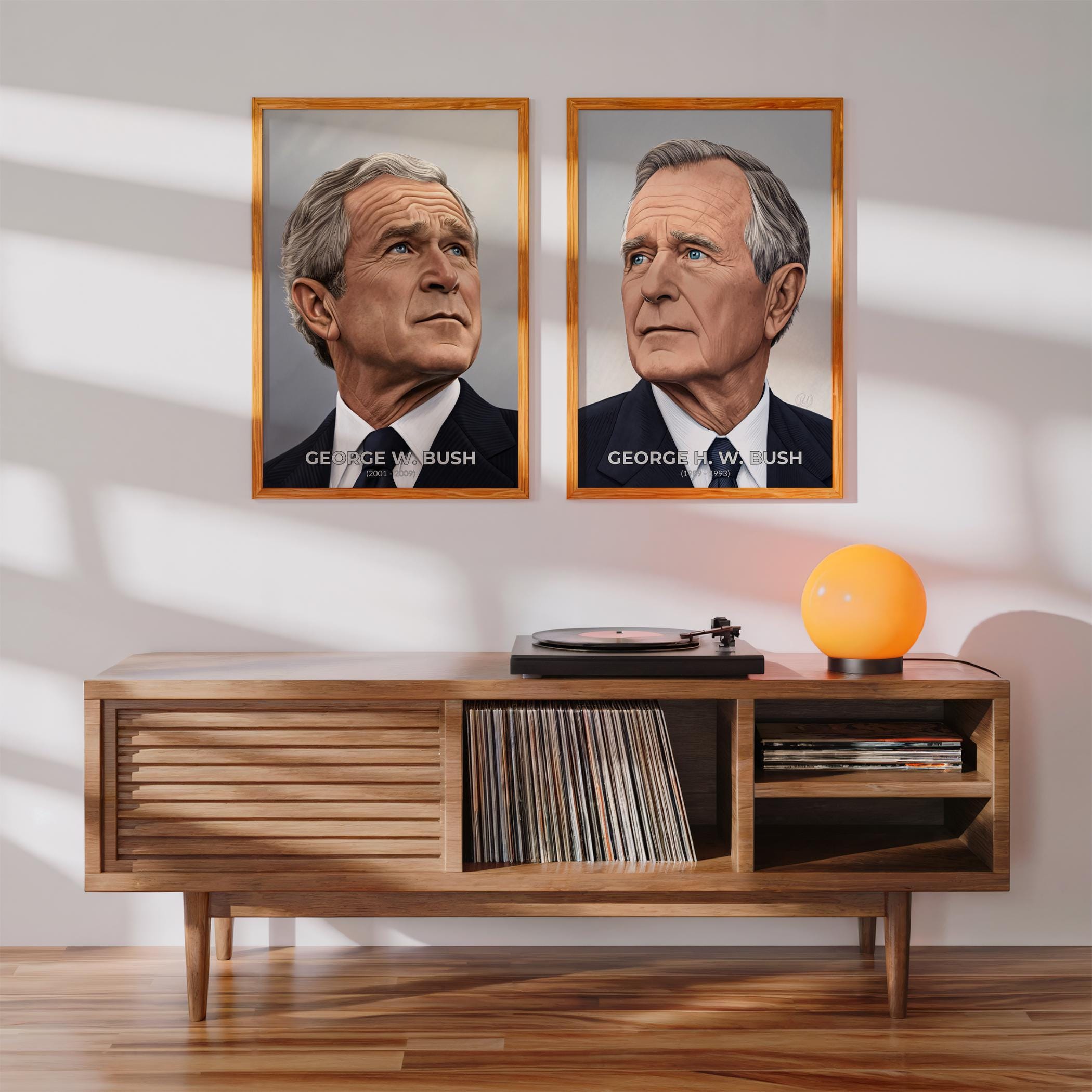 47 U.S. Presidents Poster, American History Wall Art, Presidential ...